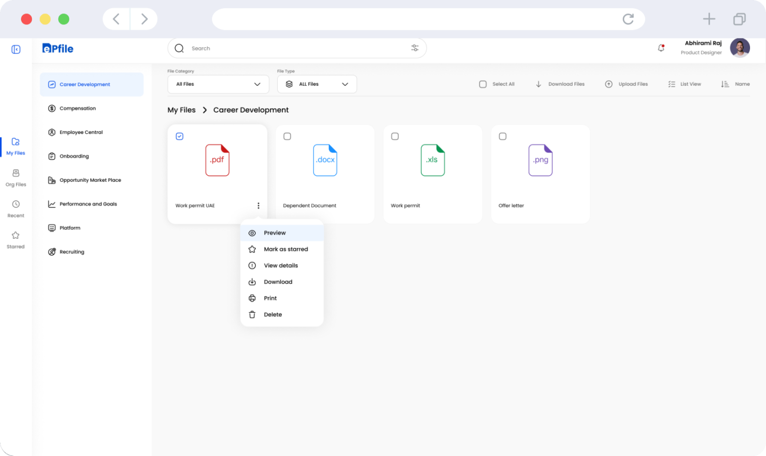 Employee Document Management Solution for SAP - Rolling Arrays