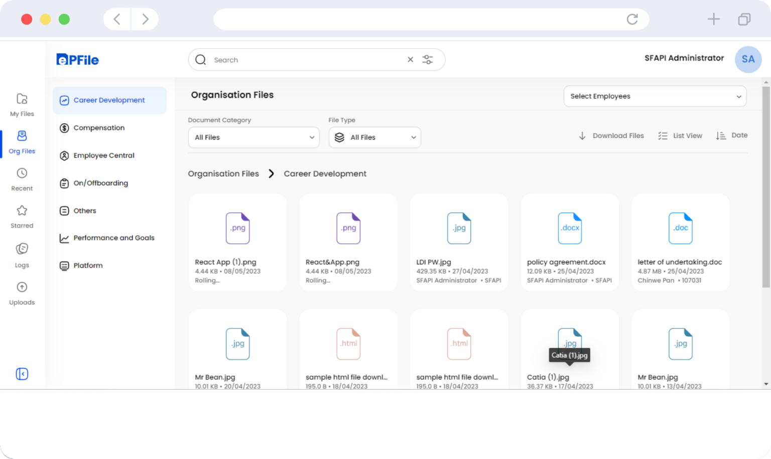 ePFile – Employee Document Management for SAP SF
