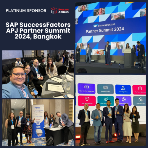 Rolling Arrays: Platinum Sponsor at HXM APJ Partner Summit 2024 in Bangkok