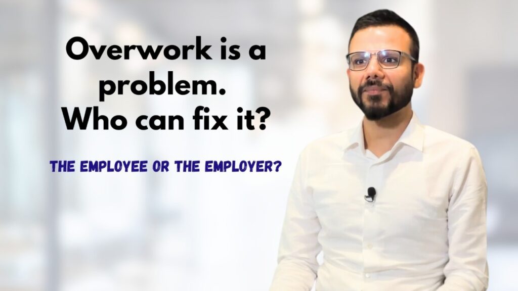 A performing professional is always overworked. Who can fix this - the ...